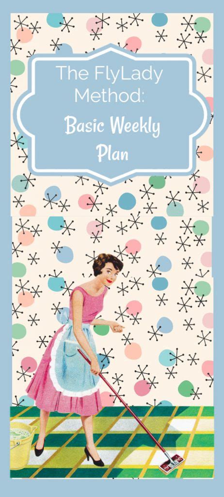 Image result for FlyLady Weekly Plan
