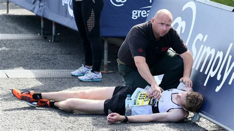 Image result for Marathon Runner Collapsing