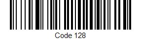 Image result for Code 128 Barcode Example