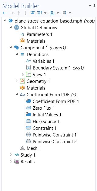 Image result for COMSOL Multiphysics PDE Interface