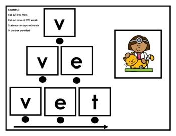 Image result for Short E CVC Pattern Lesson Plan