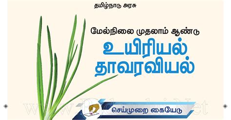 Image result for Bio Botany 12th Tamil Medium Question Paper