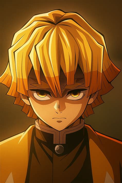 Image result for Zenitsu Serious Face Angry
