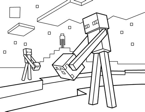 Image result for Minecraft Coloring Pages Nether