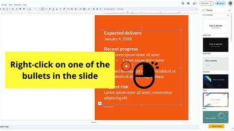 Image result for How to Add Bullets in Google Slides