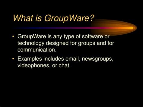Image result for Groupware Software Examples