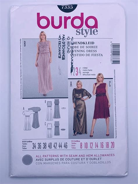 Image result for Burda Style Sewing Patterns
