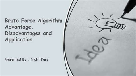 Image result for Brute Force Algorithm Problem Solution Photo