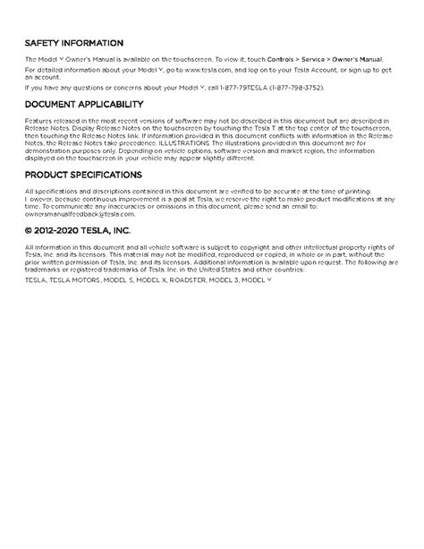 Image result for Tesla User Manual Model Y Auto Pilot