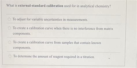 Image result for How to Use External Standard Calibration