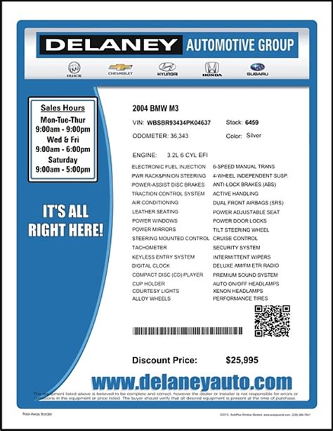 Image result for Free Used Auto Window Stickers