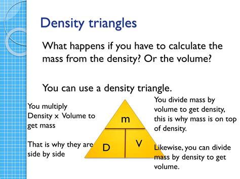 Image result for Density Triangle