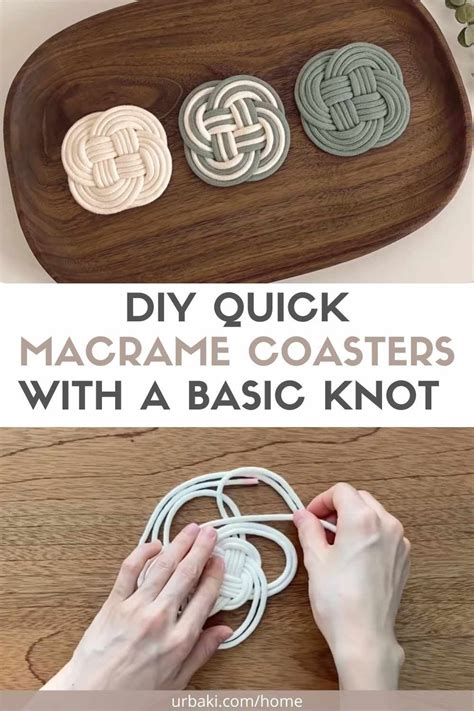 Image result for Macrame Coasters Tutorial