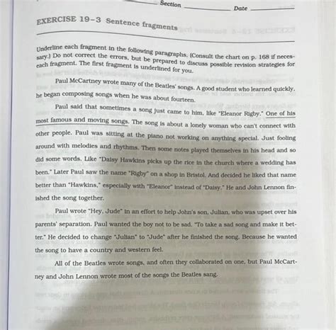 Image result for Example of Paragraphs and Underline