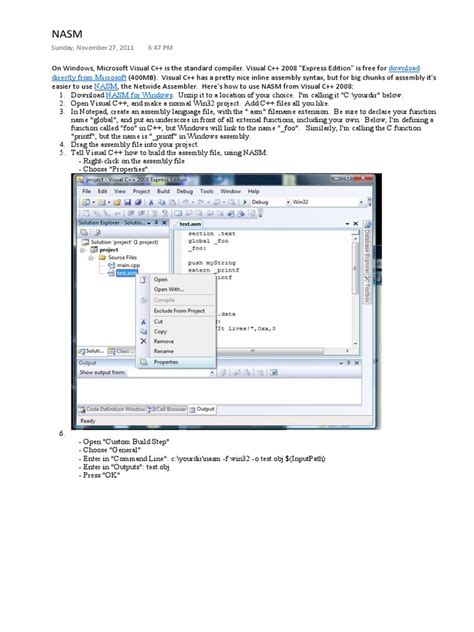 Image result for How to Open a File in DOSBox Using NASM