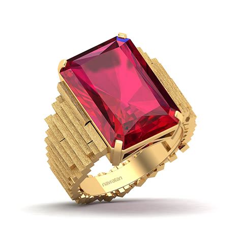 Image result for Ruby Gold Ring