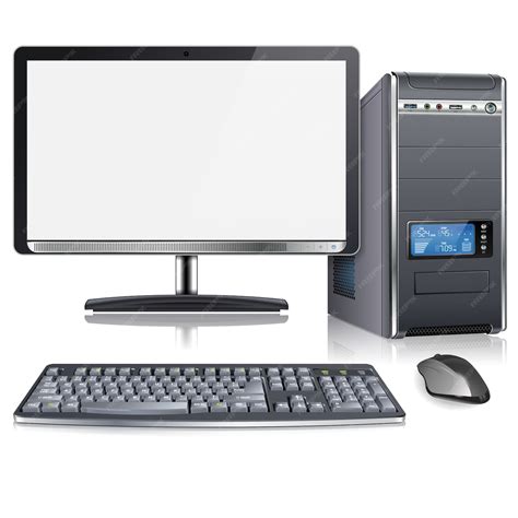Image result for Vector Modern Desktop Computer