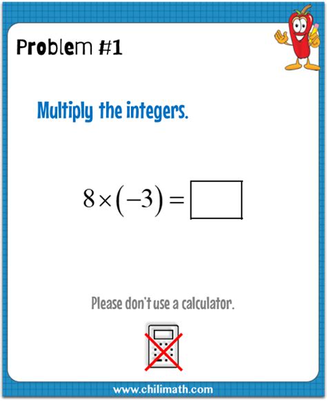 Image result for Multiply Integers