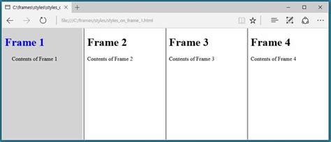 Image result for HTML Frames