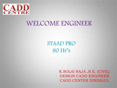 Image result for STAAD.Pro Introduction.ppt