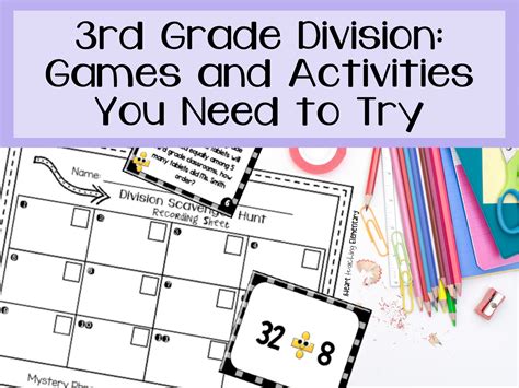 Image result for Division for 3rd Graders