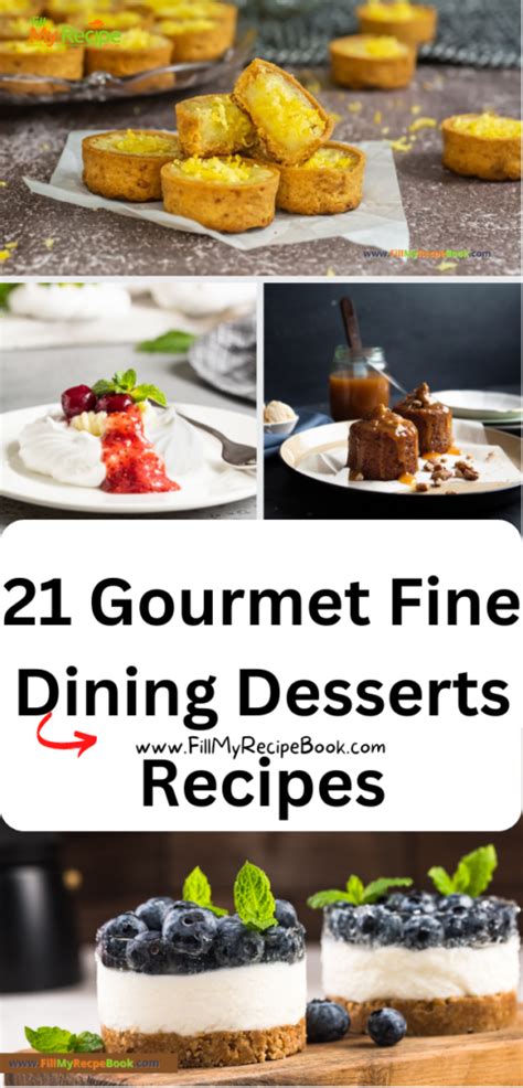 21-Gourmet-Fine-Dining-Desserts-Recipes - Fill My Recipe Book