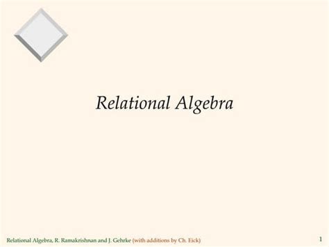 Image result for DBMS Relational Algebra