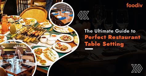 Image result for Restaurant Table Setting