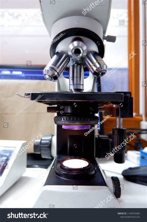 Close Microscope Laboratory Stock Photo 1144535483 | Shutterstock