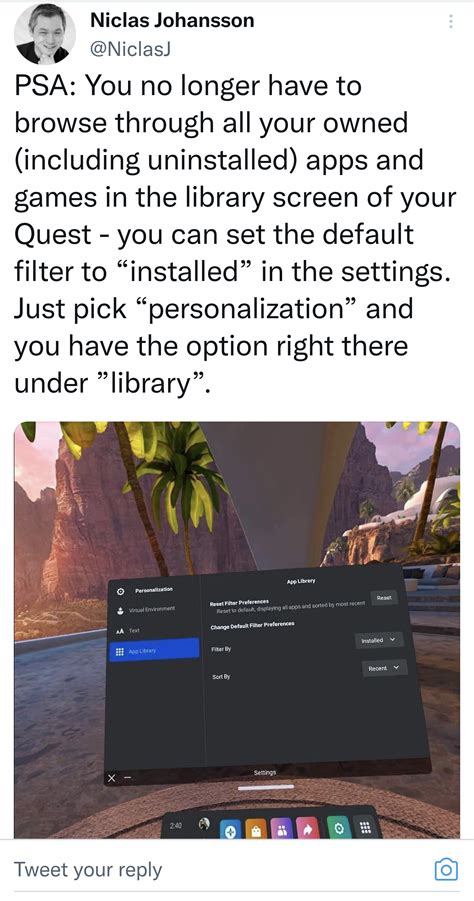 Image result for Oculus Quest Library