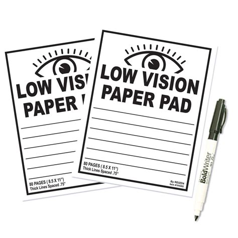 Image result for Low Vision Writing Paper