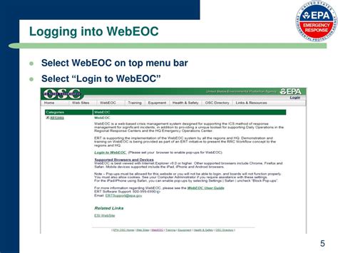 Image result for WebEOC Tutorial