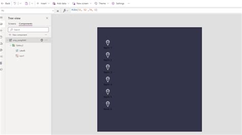 Image result for Power Apps. Navigation Menu
