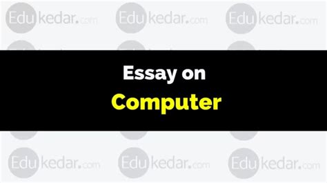 Image result for Computer Essay-Writing