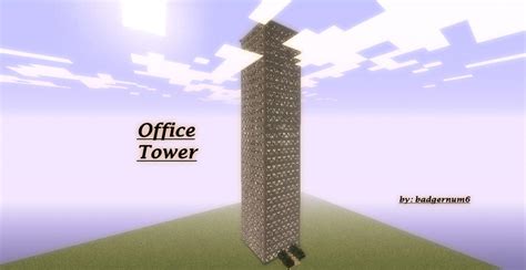 Image result for Office Building Minecraft Tutorial