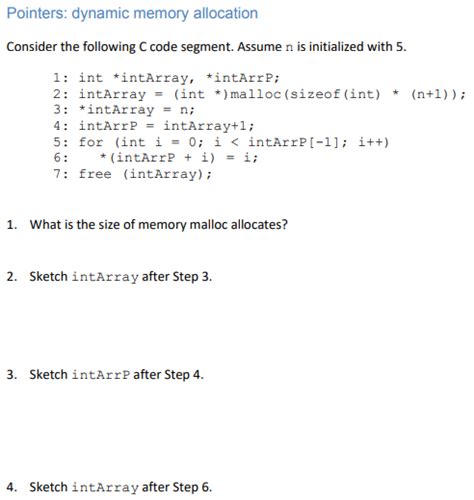 Image result for Dynamic Memory Allocation Pointers