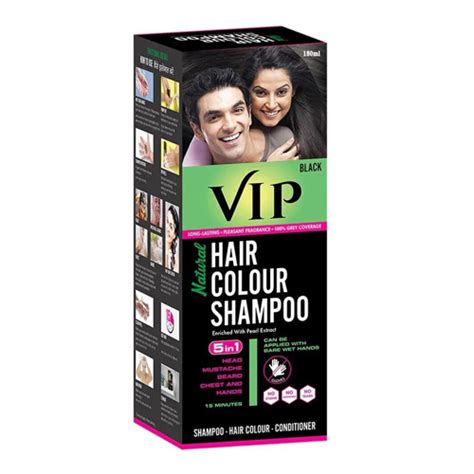 Image result for Using VIP Shampoo Hair Color