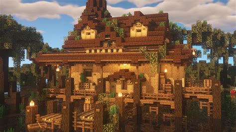 Image result for Minecraft Swamp House Design