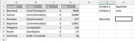 Image result for Condition Excel Recherche