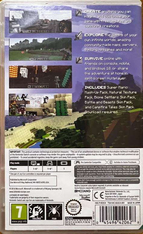 Image result for Minecraft Java Edition Nintendo Switch