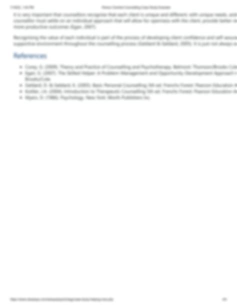 Image result for Counselling Client Case Study Examples