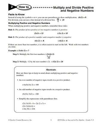 Image result for Lesson 4 Multiply and Divide Positive and Negative Integers Answers Key