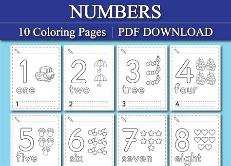 Image result for Coloring Pages Numbers Key