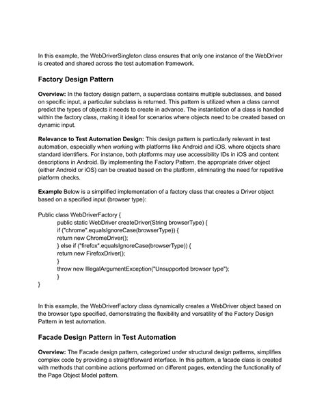 Image result for Automation Design Patterns PDF