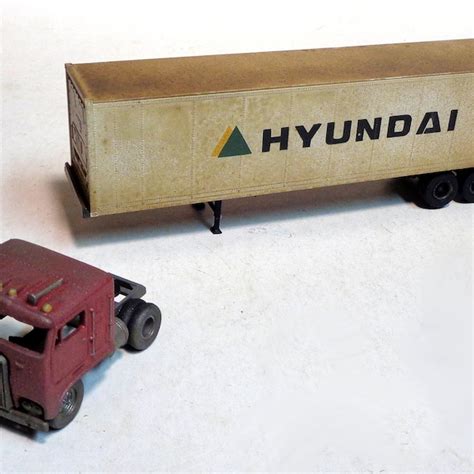Image result for HO Scale Tractor-Trailer Hopper