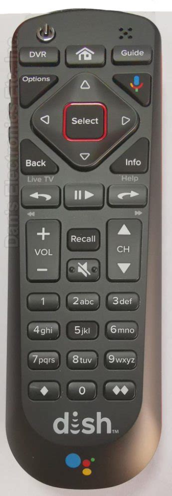 Image result for Dish Network Hopper Remote Control