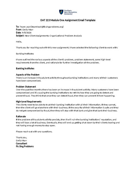 Image result for Task Assignment Email Template