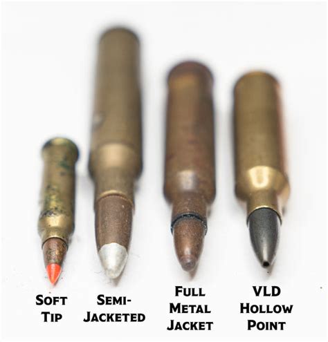 Image result for Different Types of Bullet Tips