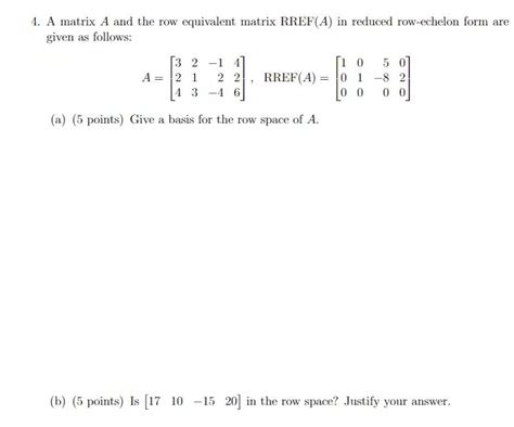 Image result for What Is a Row Equivalent Matrix