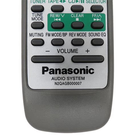 Image result for Panasonic Audio System Remote Control